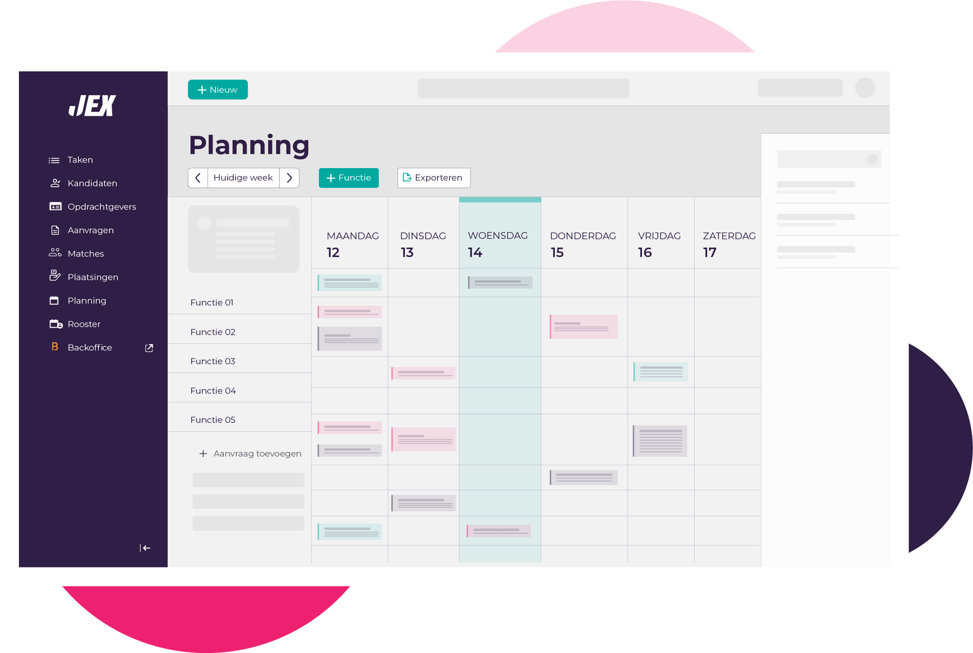 Innovatieve uitzendsoftware & services voor uitzendbureaus - JEX